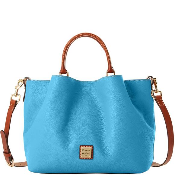 Dooney & Bourke | Bags | Dooney Bourke Pebble Grain Large Barlow Bag ...